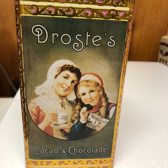 Other | Rare Vintage Drostes Bonbons Chocolade Pastillestin Can Wempty ...